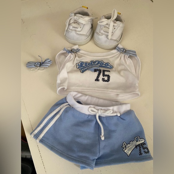 Build-A-Bear | Toys | Build A Bear Limited Too Cheerleader Outfit Shoes ...